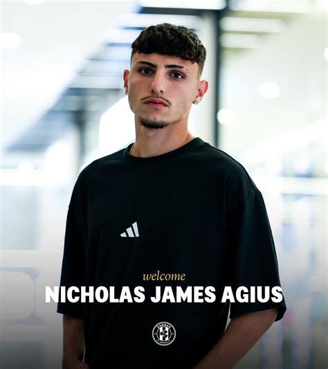 Żabbar 🟡⚫️ Nicholas James Agius 📍 Shoreline Mall We Are Pleased To Announce The Signing Of