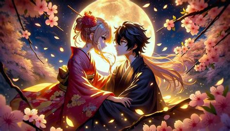 In A Tender Tableau Of Romance Akira And Lila Share An Intimate Moment