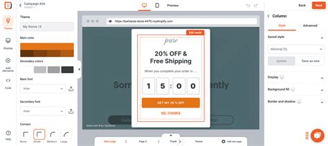 How To Show A Popup When A User Is Leaving Your Page Optimonk Blog