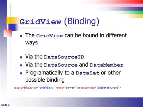 Creating Bindable Grids Of Data Ppt Download