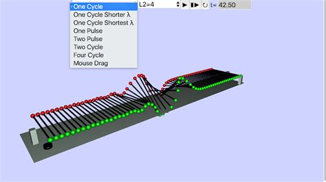 3d wave machine javascript html5 applet simulation model by wolfgang