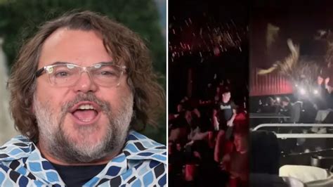 Jack Black Reacts To Minecraft Movie Viral Chicken Jockey Theater
