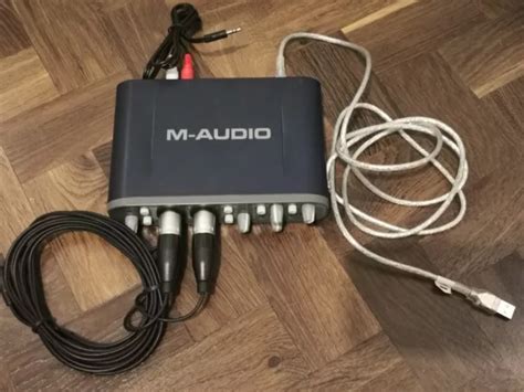 M AUDIO FAST TRACK Pro USB Audio Midi Interface 2 Channel Mit Kabel EUR 39 00 PicClick DE