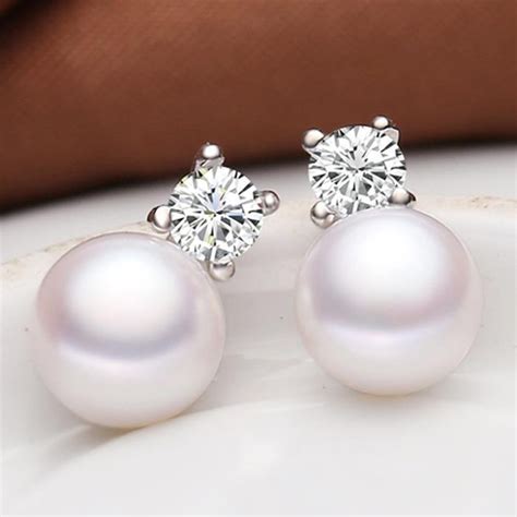 원큐진주 귀걸이 왕진주 큐빅 포인트 베이직 아이템 온채널