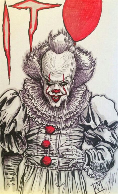 Horror Movie Pencil Drawings