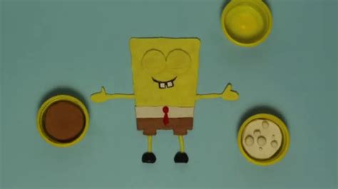 Spongebob Stop Motion Animation Play Doh Claymation Surprise Bob