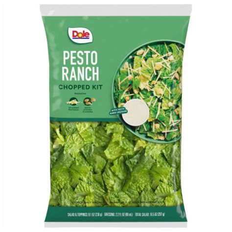 Dole® Chopped Pesto Ranch Salad Kit 10 5 Oz Kroger