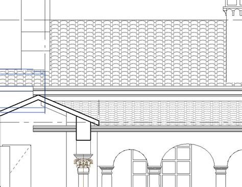 Creating Spanish Roof Pattern In Revit Cadnotes
