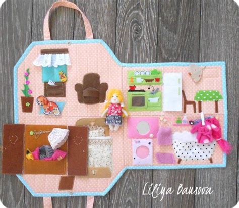 Игрушки Домик Кукольный Образцы успокаивающих книг Поделки из ящика Игрушки для мальчиков