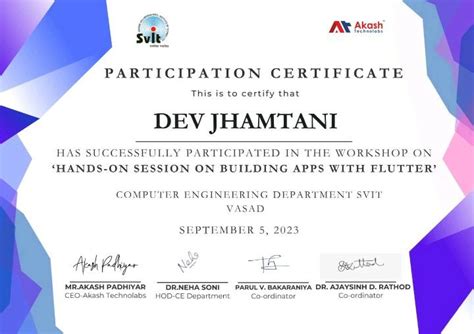 Dev Jhamtani On Linkedin Flutterappdevelopment Workshop Svitvasad