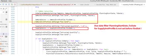 Possible Bug In Codeunit 99000854 Inventory Profile Offsetting · Issue 7368 · Microsoftal