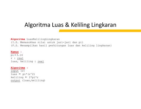 Algoritma Pemograman Variabel Dan Tipe Data PDF
