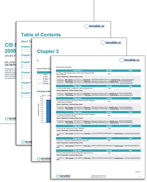 Cis Relational Database System Benchmarks Sc Report Template Tenable®