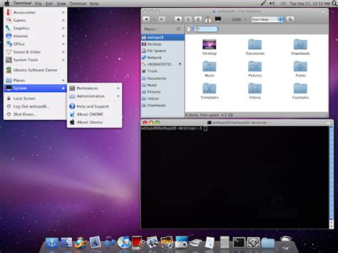 Make Ubuntu Look Like Mac OSX In Seconds Using Macbuntu Web Upd Ubuntu Linux Blog