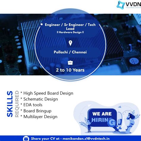 Manikandan Sivashanmugam On Linkedin Hiring Hardwareengineer Odm