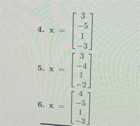 Solved Determine The Vector X In R Obtained By Sampling The Chegg Com