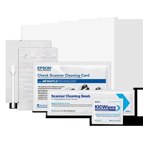Epson Check Scanner Cleaning Kit S1000 S2000 S9000 Kic