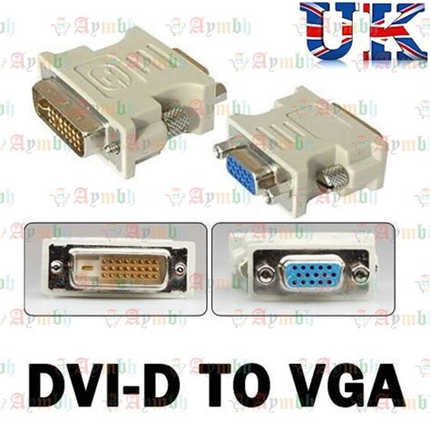 Dvi D To Vga Passive Adapter Wiring Scheme Pinout Easy Guide