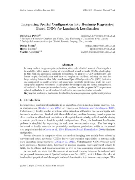 integrating spatial configuration into heatmap regression based cnns