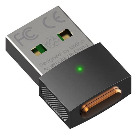 Husxh Mini Mouse Mover Jiggler Undetectable USB Automatic Mouse Jiggler With ON OFF Indicator