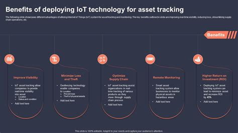 Benefits Of Deploying Iot Technology Role Of Iot Asset Tracking In Revolutionizing Iot Ss Ppt