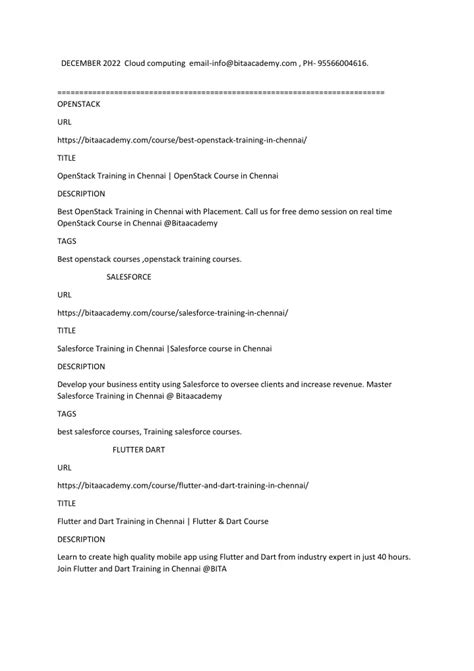 Ppt Flutter And Dart Training In Chennai Flutter And Dart