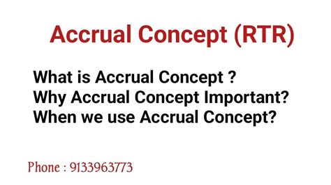 Accrual Concept Sap End User Record To Report Process Youtube