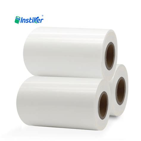 Flexography Bopp Self Adhesive Labels Paper Jumbo Roll Label Raw Material Self Adhesive Labels