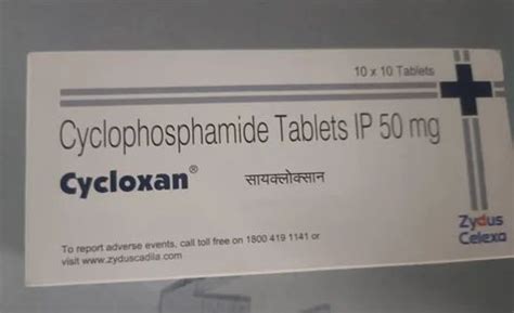 50mg Cyclophosphamide Tablets At Rs 4710box Cyclophosphamide Tablet