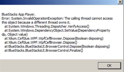 How To Fix Bluestacks Error System Invalidoperationexception In 2021 DigiStatement