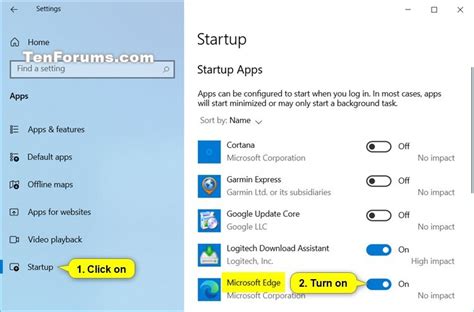 Disable Run Microsoft Edge Web Widget At Startup In Windows Tutorials