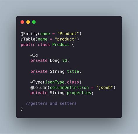 Hibernate Dynamic Update Para Colunas Json — Exemplo Em Java By