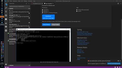 Java Extension Pack Doesnt See The Installed Adoptopenjdk · Issue