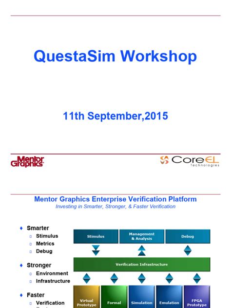 Questa Tool Usage Beginers Guide Pdf Command Line Interface Vhdl