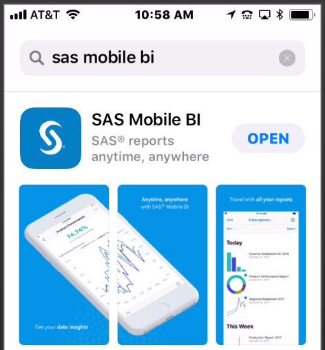 Create Custom Sas Mobile Bi Apps Using Sas Sdks