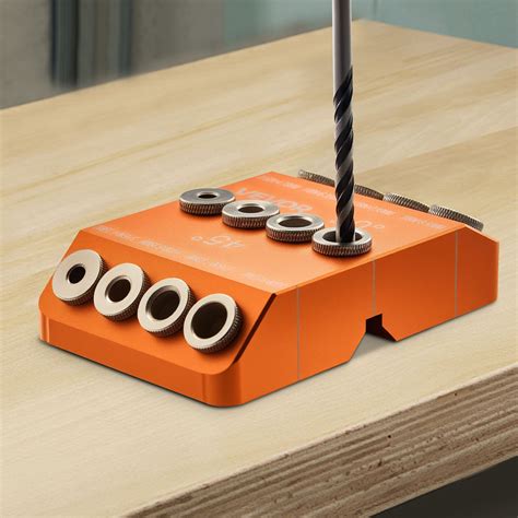 Vevor Drill Guide 30 45 90 Degree Angle 4 Sizes Portable Precision