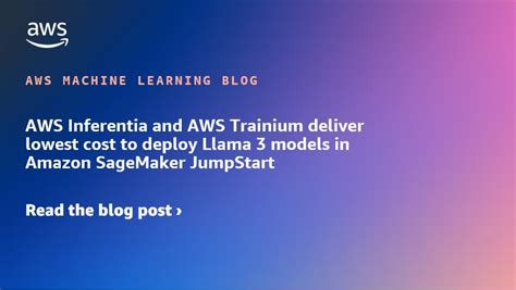 Huang Xin On Linkedin Aws Inferentia And Aws Trainium Deliver Lowest