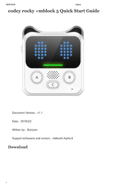 Codey Rockey Software Pdf