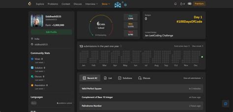 siddhesh patil on linkedin 100daysofcode happynewyear 100daysofcode 100daysofcodechallenge…