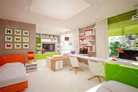 床高清图片 室内儿童卧室 室内儿童卧室图片免费下载 5114584463 千图网pro