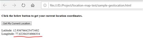 Java Developers Guide How To Get The Current Location Latitude And Longitude In Java Script