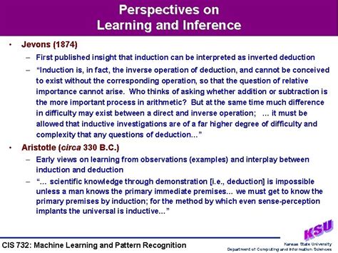 Lecture 27 Inductive Logic Programming Ilp Thursday November