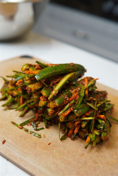 Cucumber Kimchi Recipe Kwokspots