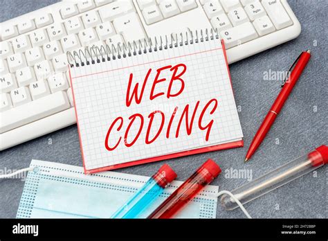 Text Showing Inspiration Web Coding Concept Meaning Work Involved In