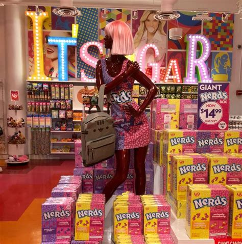 Nerds Candy Store Display With Dress Candy Store Display Store Displays Candy Store