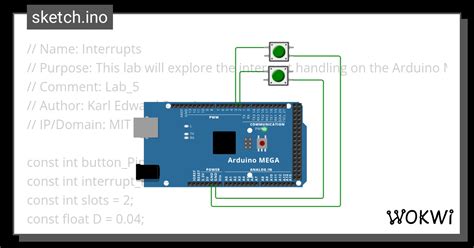 Lab5 Interrupts Wokwi Esp32 Stm32 Arduino Simulator