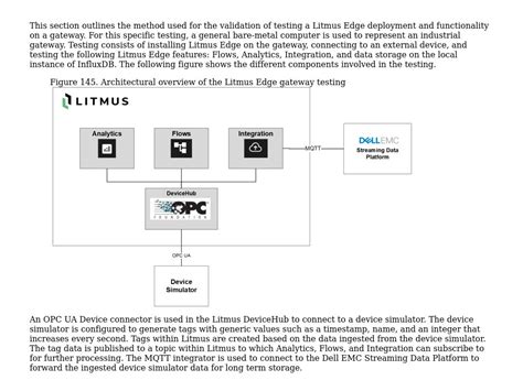 Gateway Deployment Validation Dell Technologies Validated Design For Manufacturing Edge With