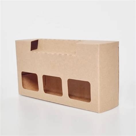 Kraft Diffuser Box For 3 X 50ml Diffuser Bottles Craftastik