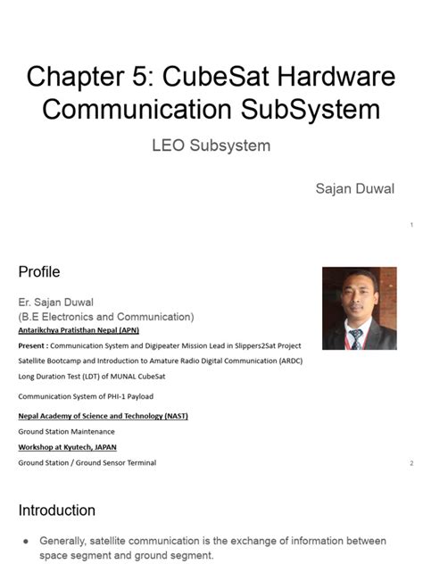 Cubesat Communication System Pdf Antenna Radio Amplifier