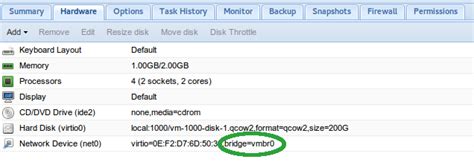 Proxmox permettre aux VM daccéder à Internet Linux notebook